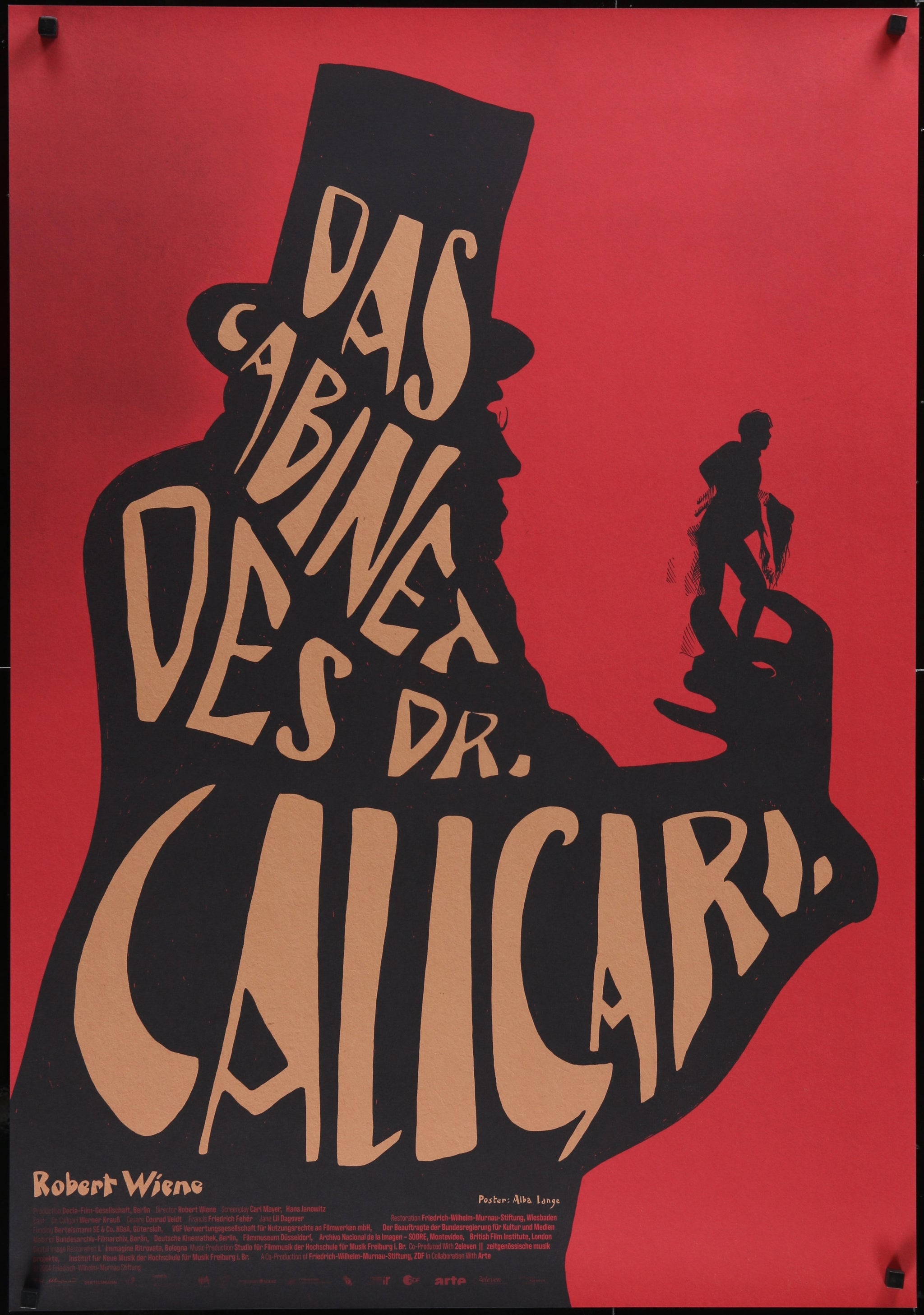 The Cabinet Of Dr. Caligari Poster The Cabinet Of Dr. Caligari Movie